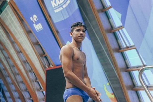 Cuarto lugar para clavadista en Ekaterimburgo 2023